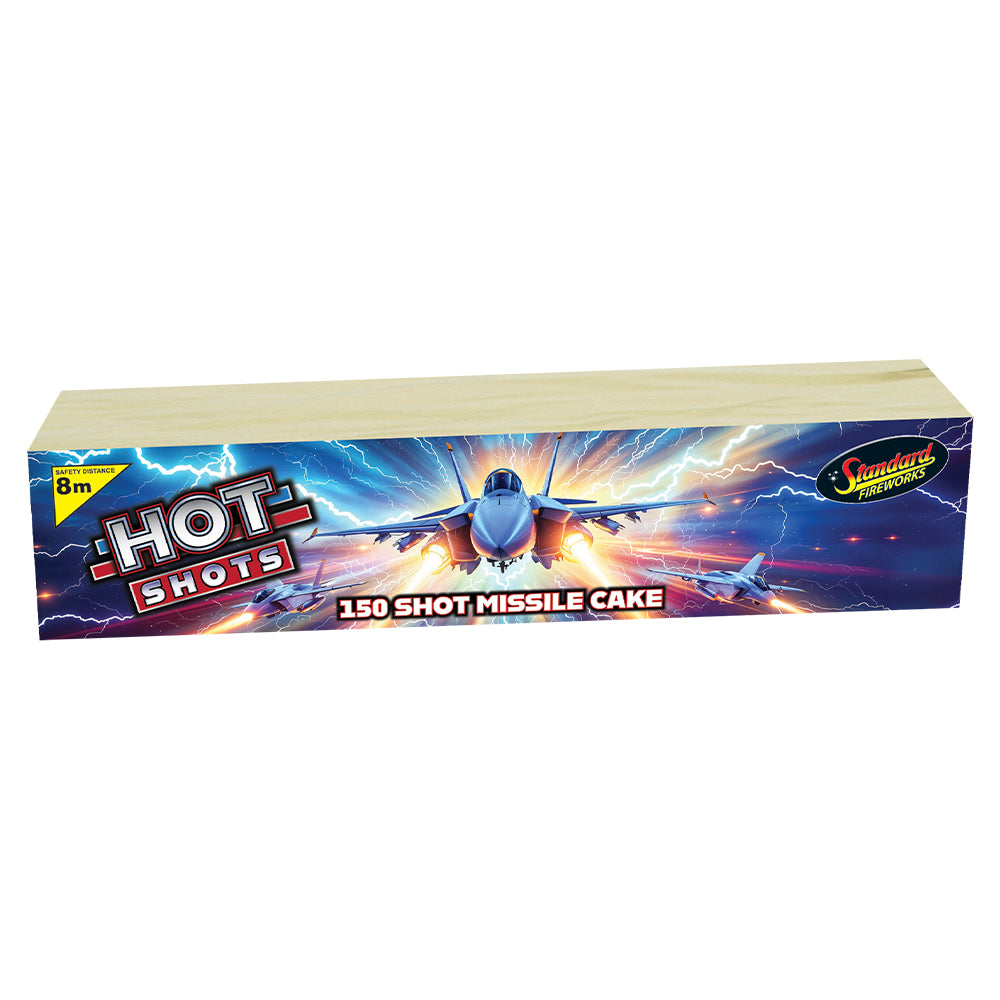 Hot Shots Missile Cake – JordansFireworks