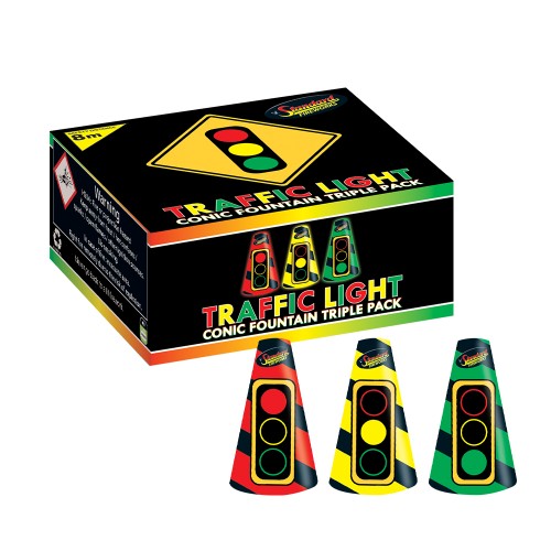 Traffic Light Fountain Pack by Standard Fireworks – JordansFireworks