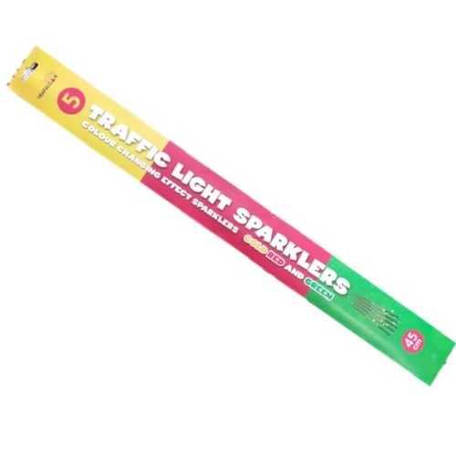 Traffic Light Sparkers - 1 Pack of 5 – JordansFireworks