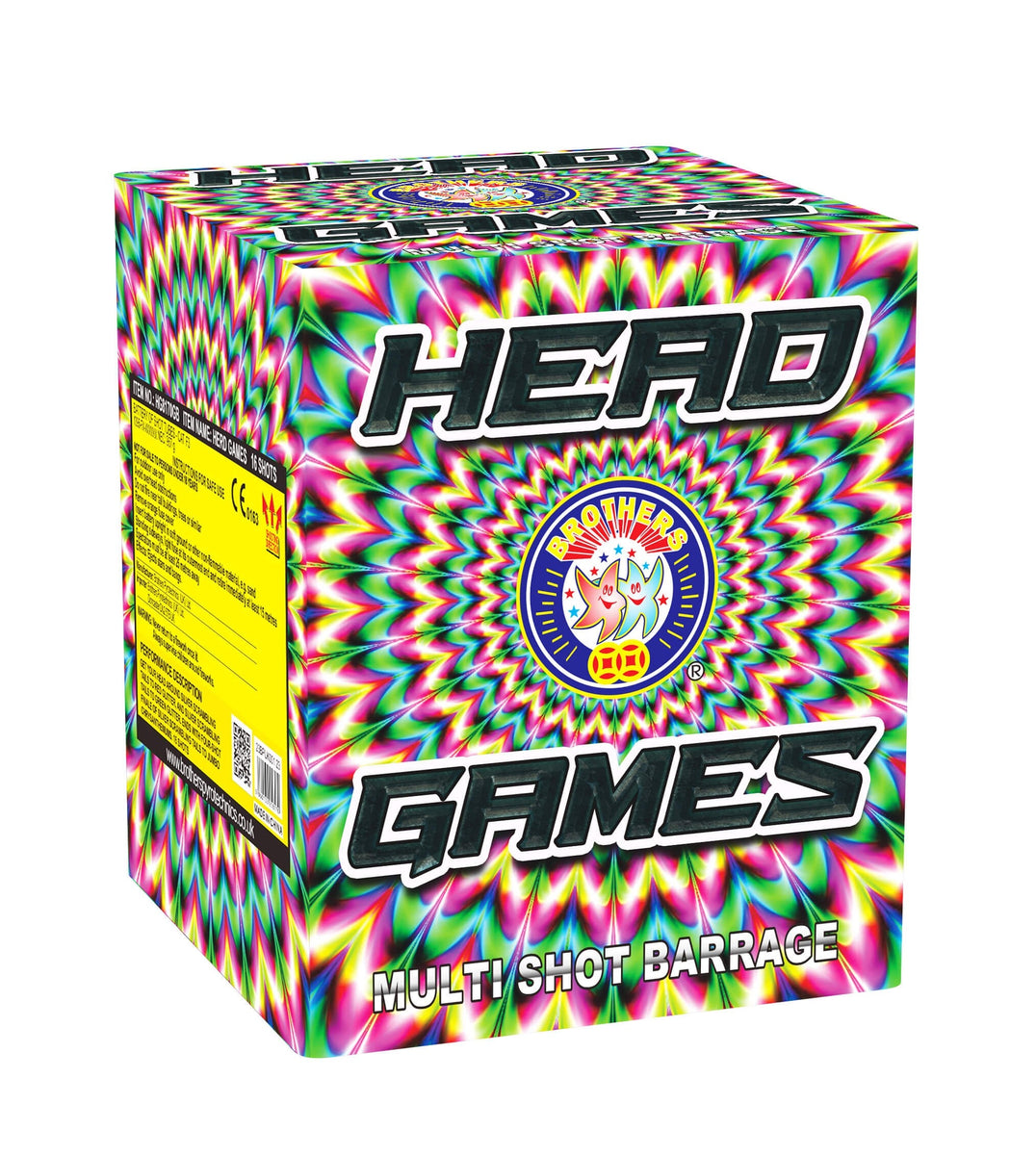 Head Games by Brothers Pyrotechnics. – JordansFireworks