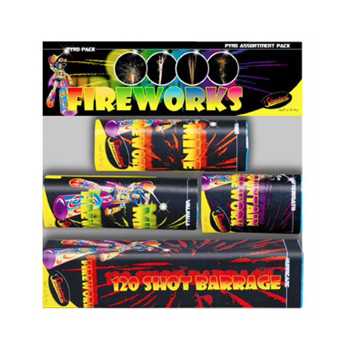 Pyro Assortment Pack – JordansFireworks