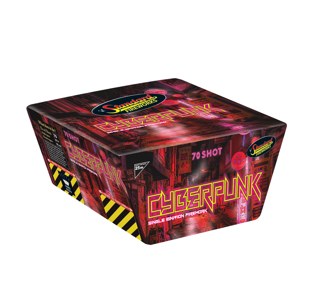 Cyberpunk by Standard Fireworks. – JordansFireworks