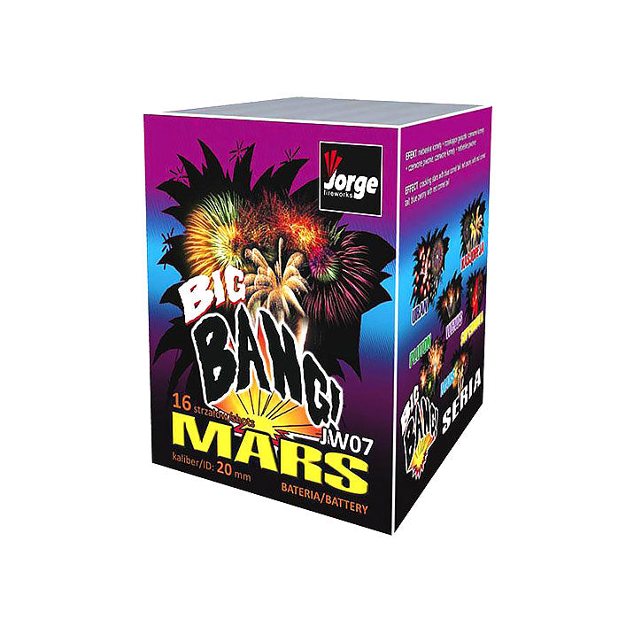 Jorge Fireworks Mars Cake – JordansFireworks