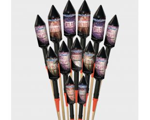 Space Cowboy Rocket Pack by Vulcan Fireworks – JordansFireworks